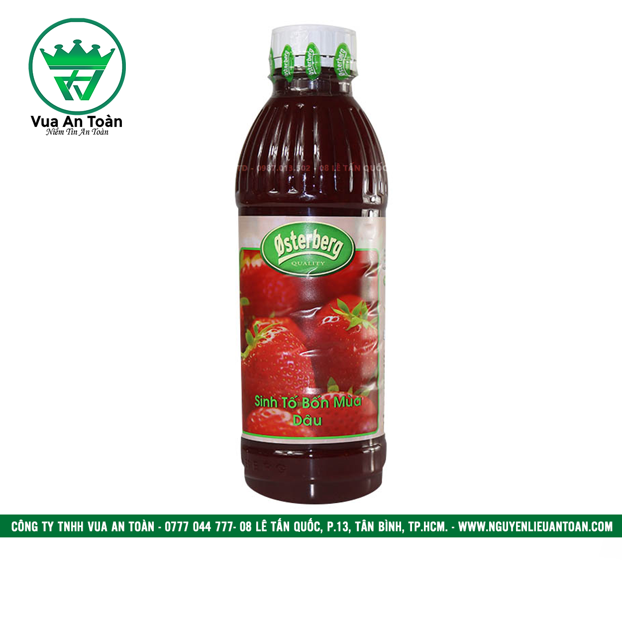 Sinh Tố Osterberg Strawberry - Sinh Tố Dâu
